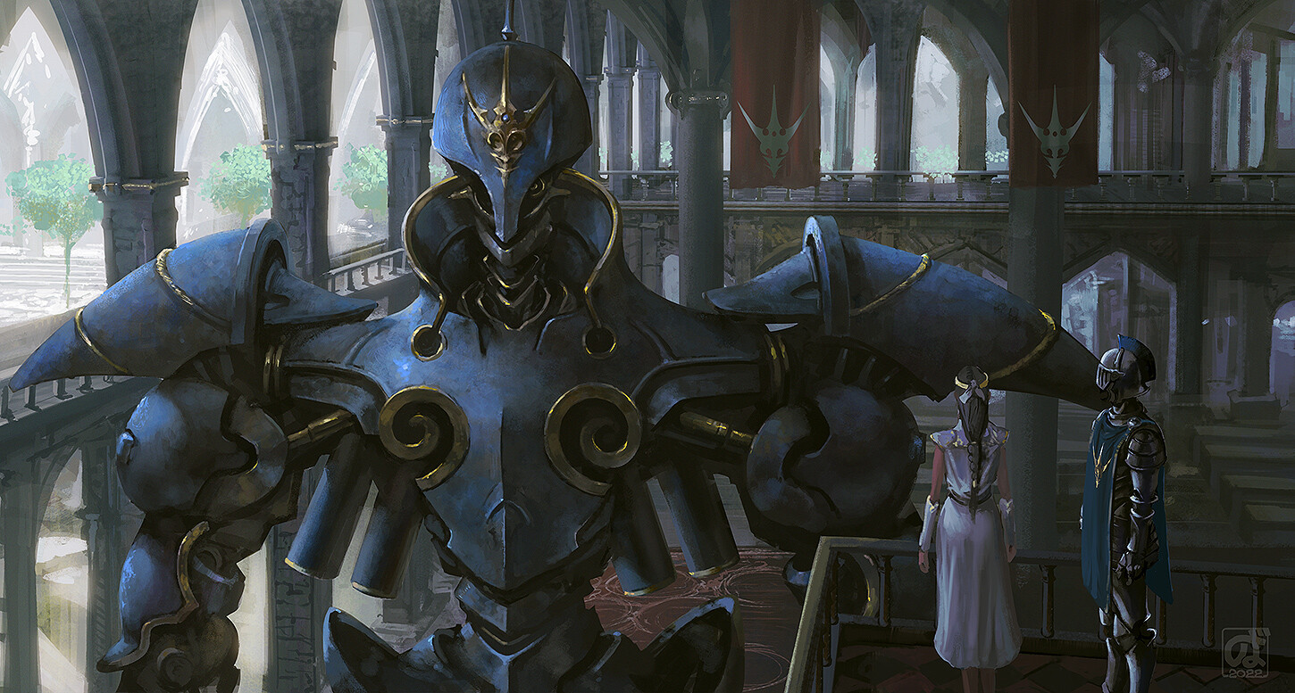 ArtStation - Ancient Royal Guard