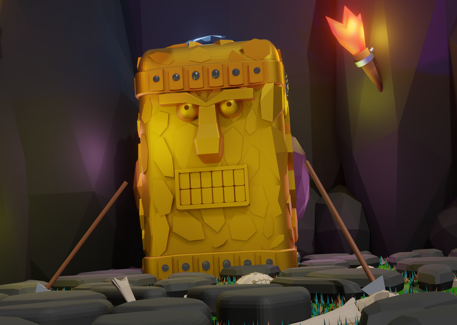 ArtStation - Golden idol