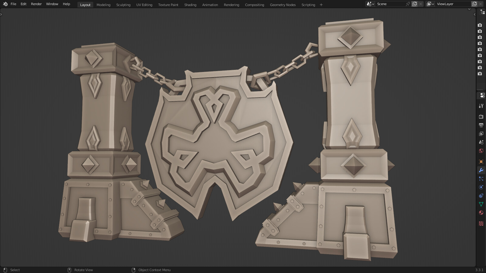 ArtStation - PVP Map Assets