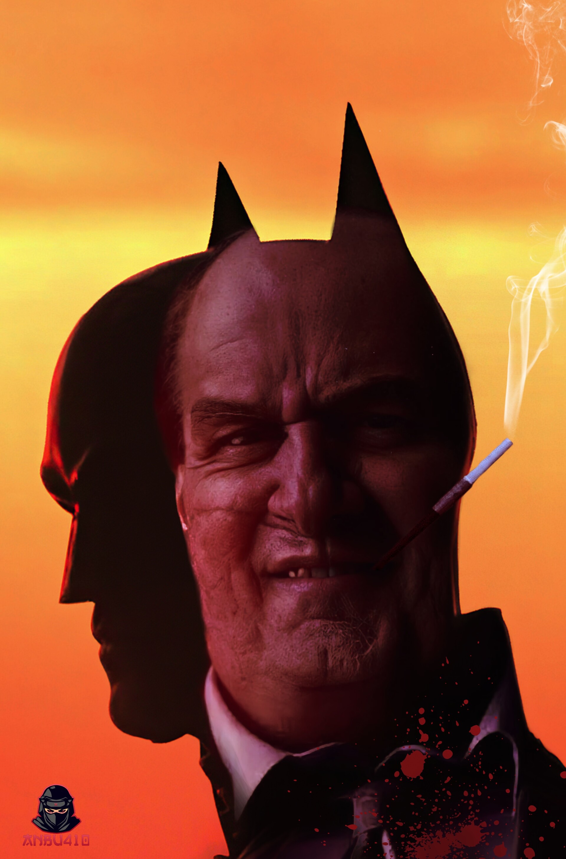 ArtStation - Bat vs Penguin