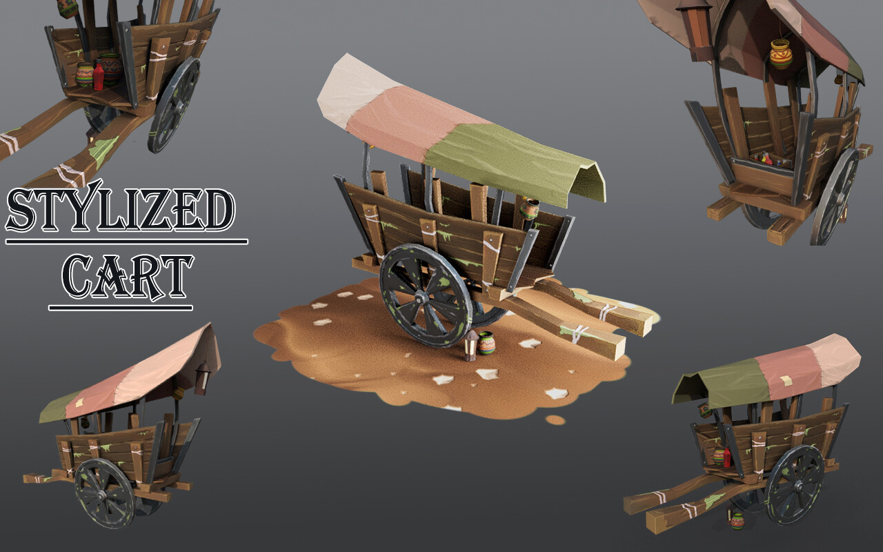 ArtStation - Stylized Cart