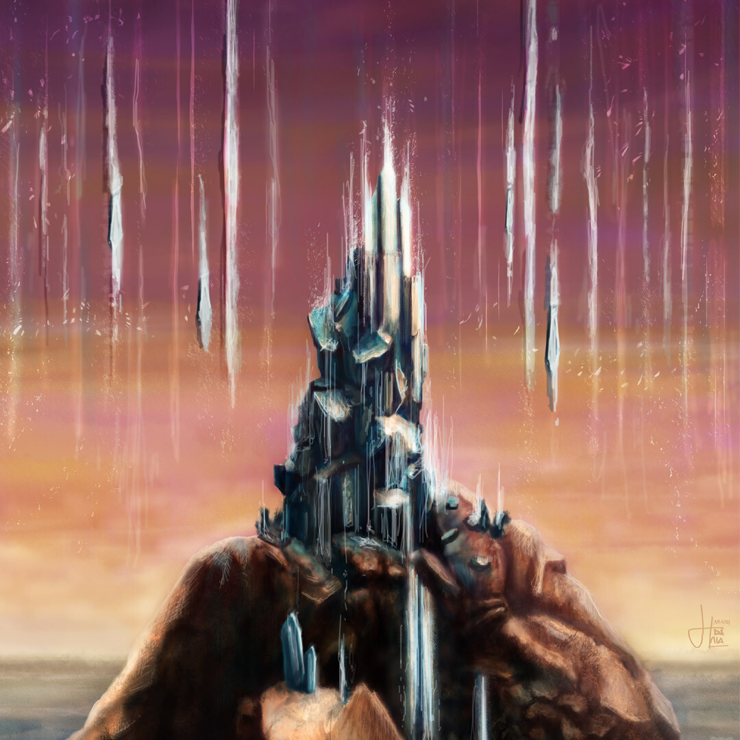 ArtStation - Azure Crystal Palace