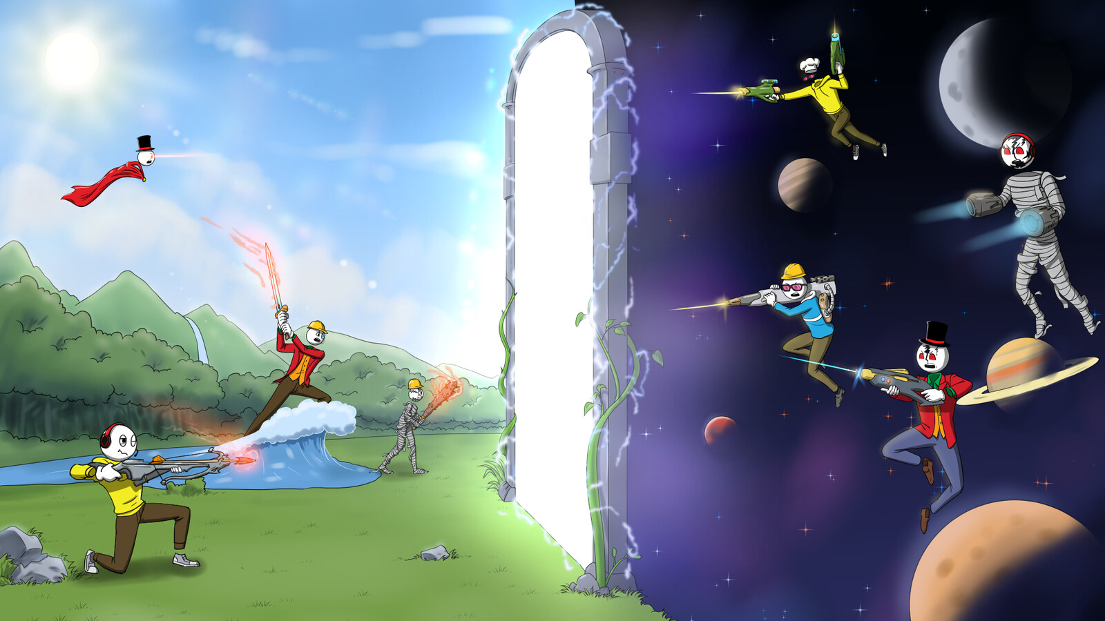 Tommy Guns / Paul Shi - Artwork_ - Floating Friends