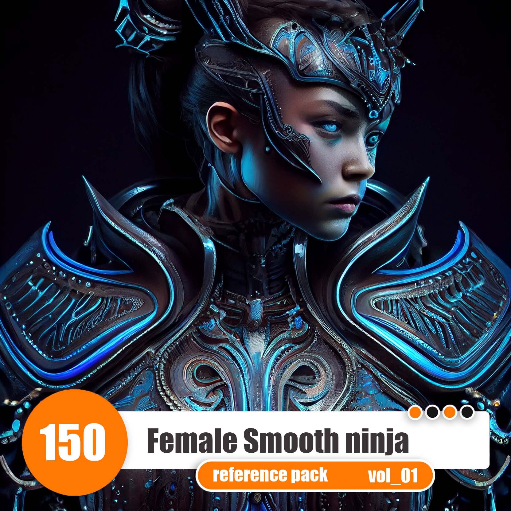 ArtStation - Female Smooth Ninja