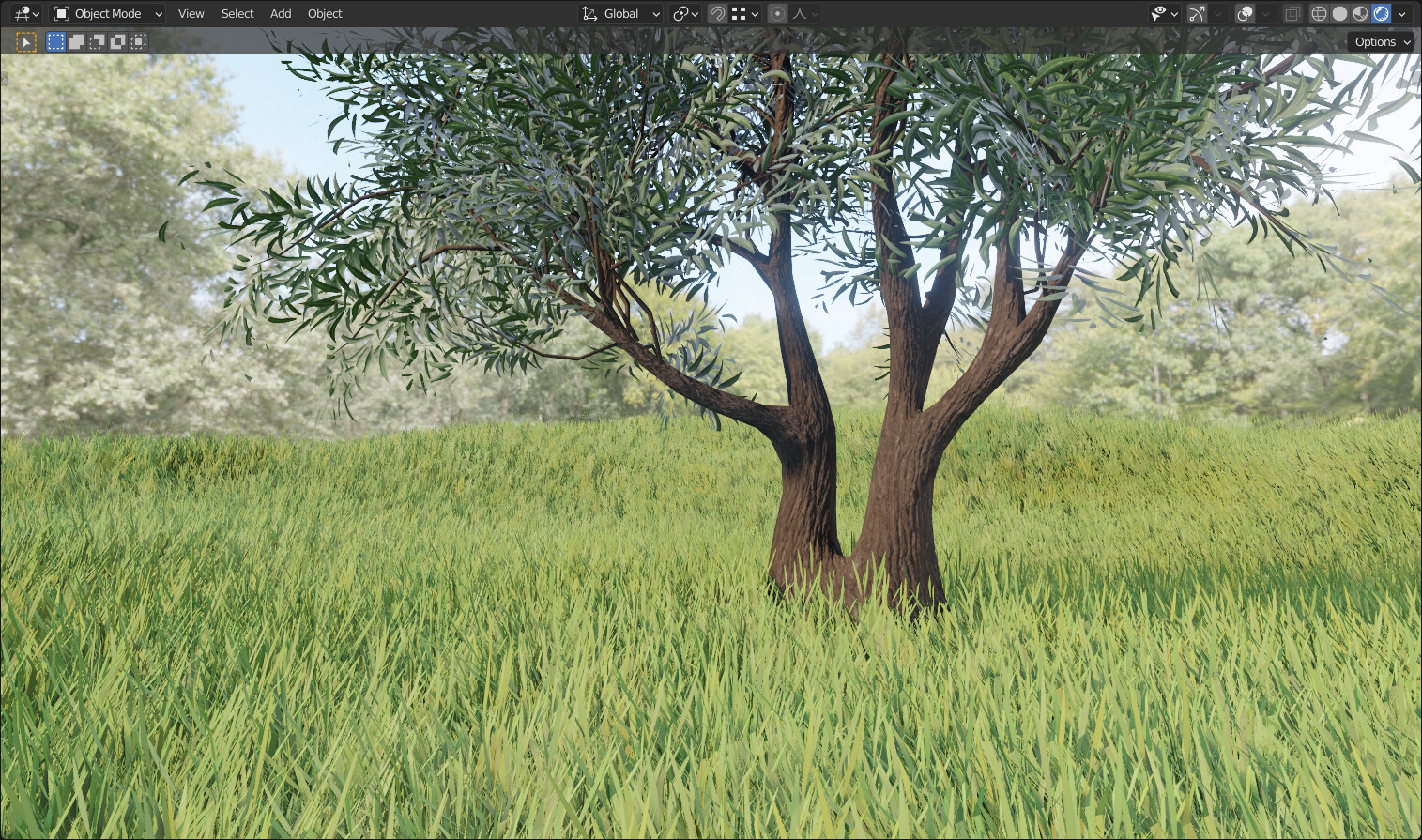 ArtStation - Olive Tree