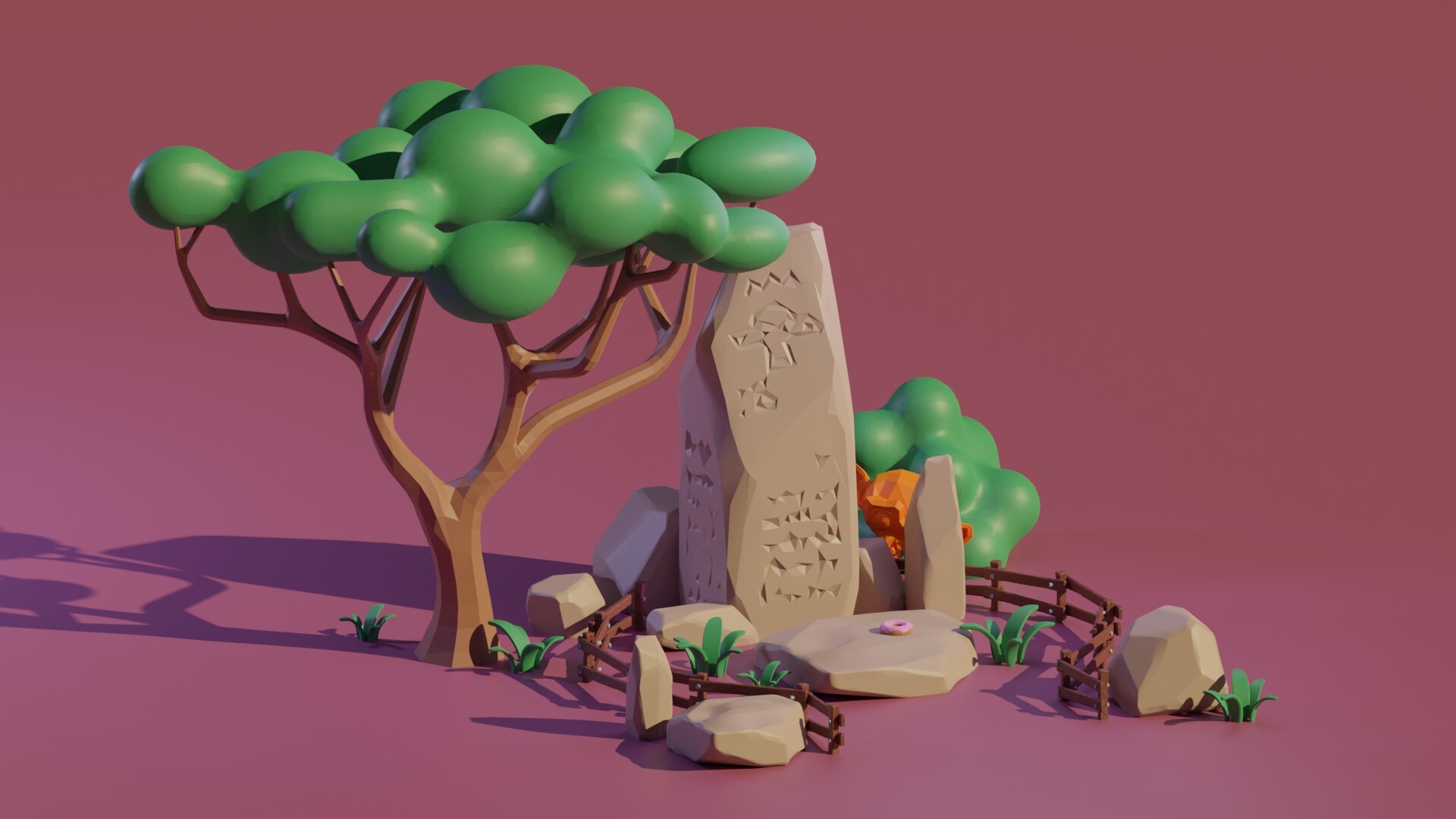 ArtStation - Ancient Monkeys loved donuts