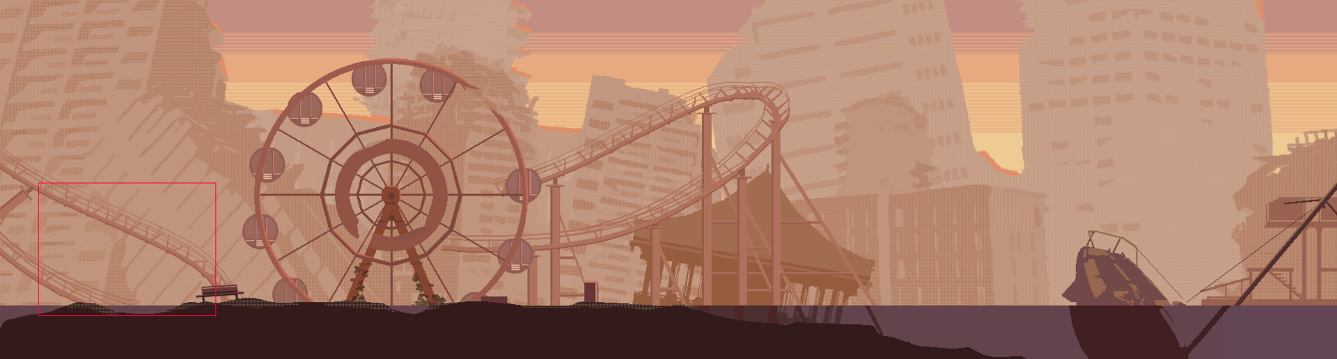 ArtStation - Pixel game scene design