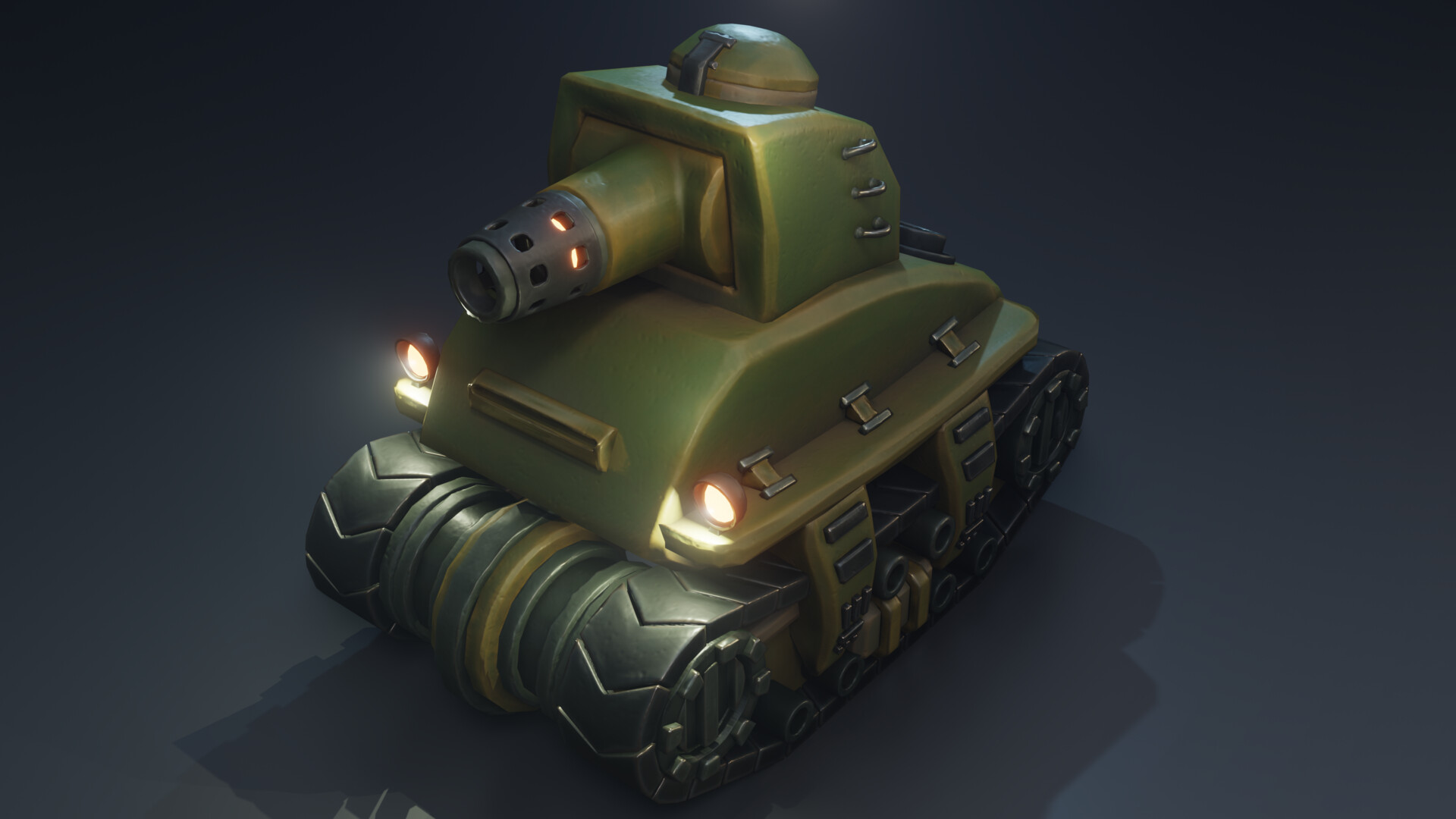 ArtStation - Stylized Tank