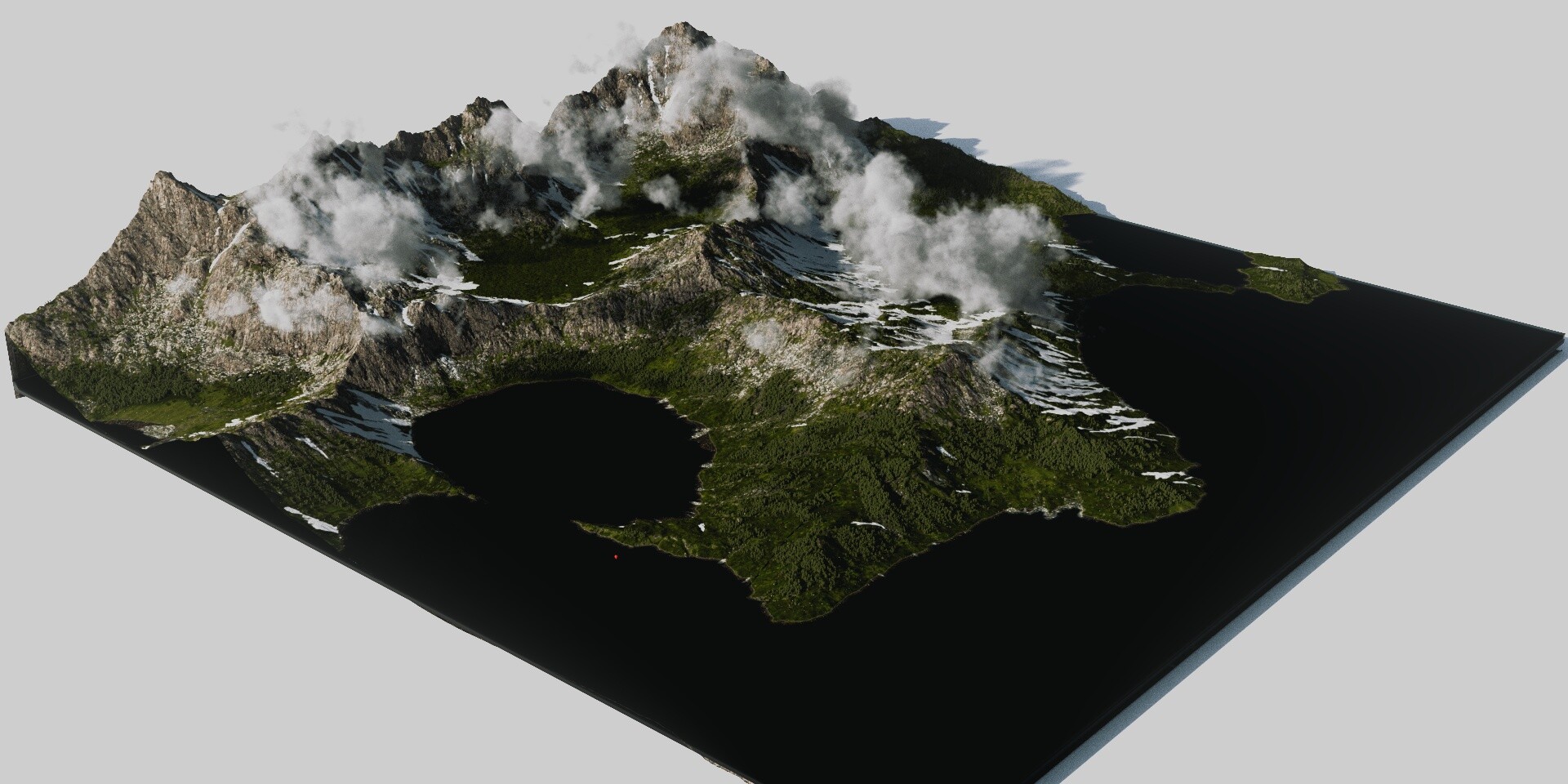 ArtStation - Summer Mountain #6