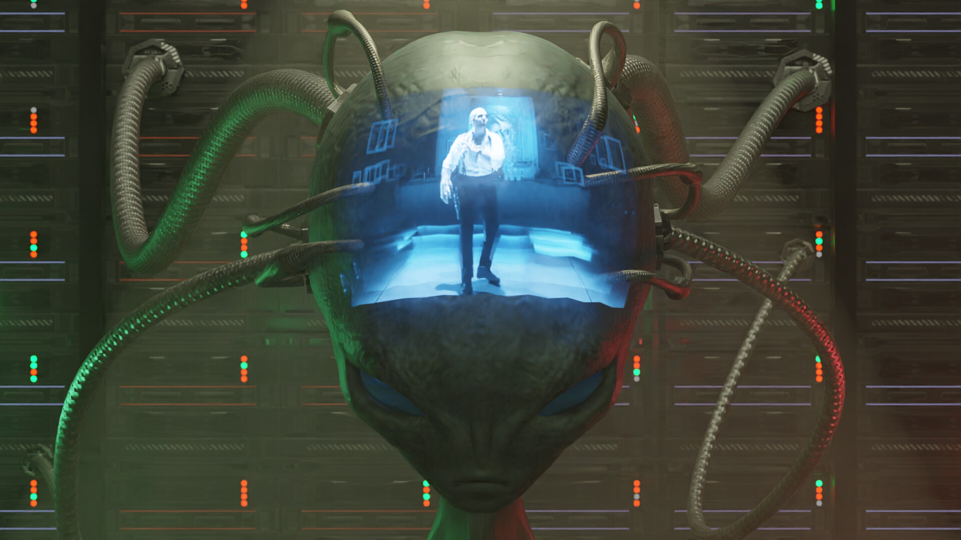 ArtStation - Alien on psychedelics