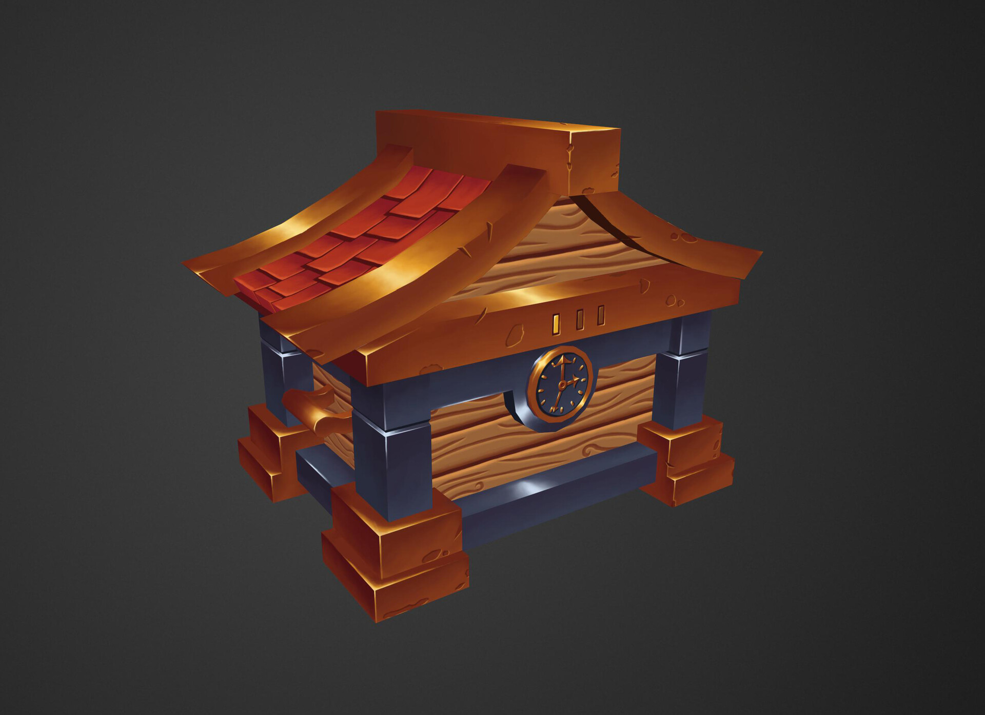 ArtStation - Clock chest