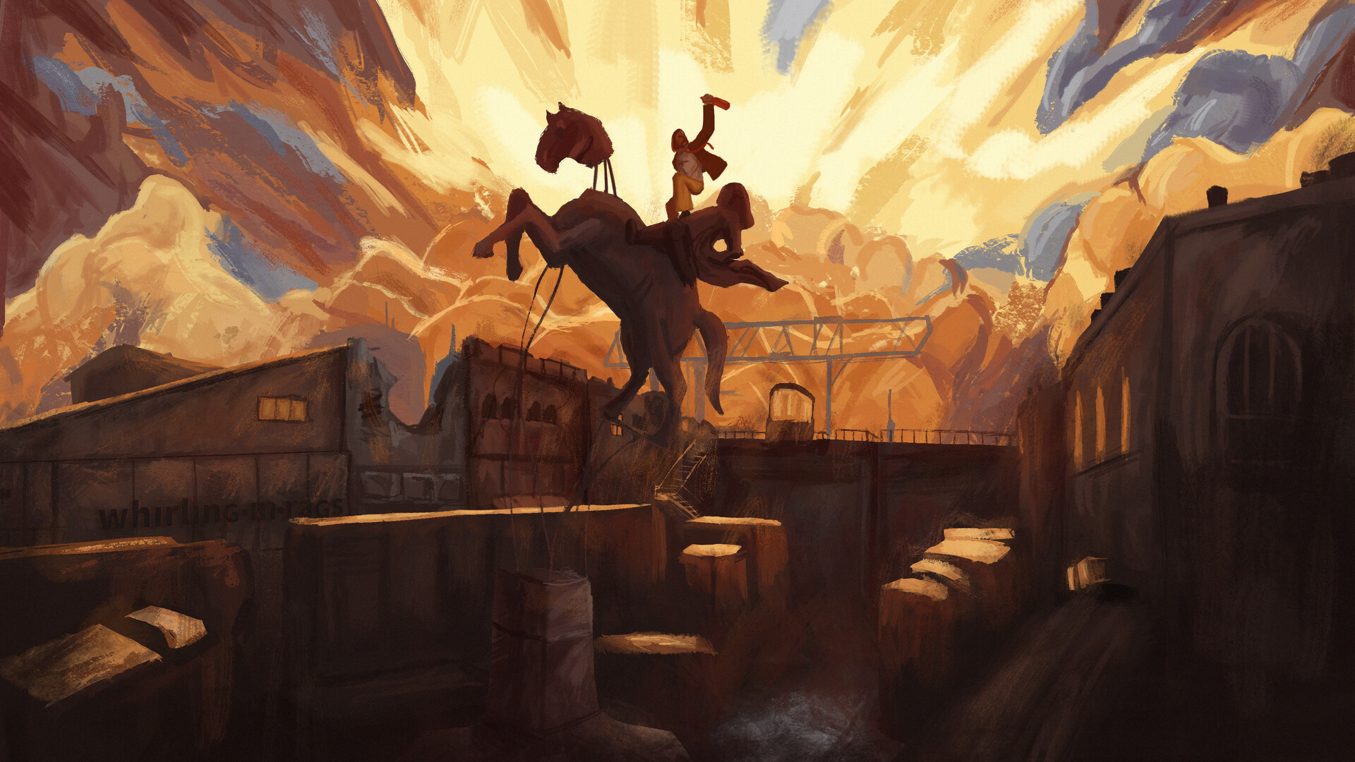 ArtStation - Martinaise Sunrise