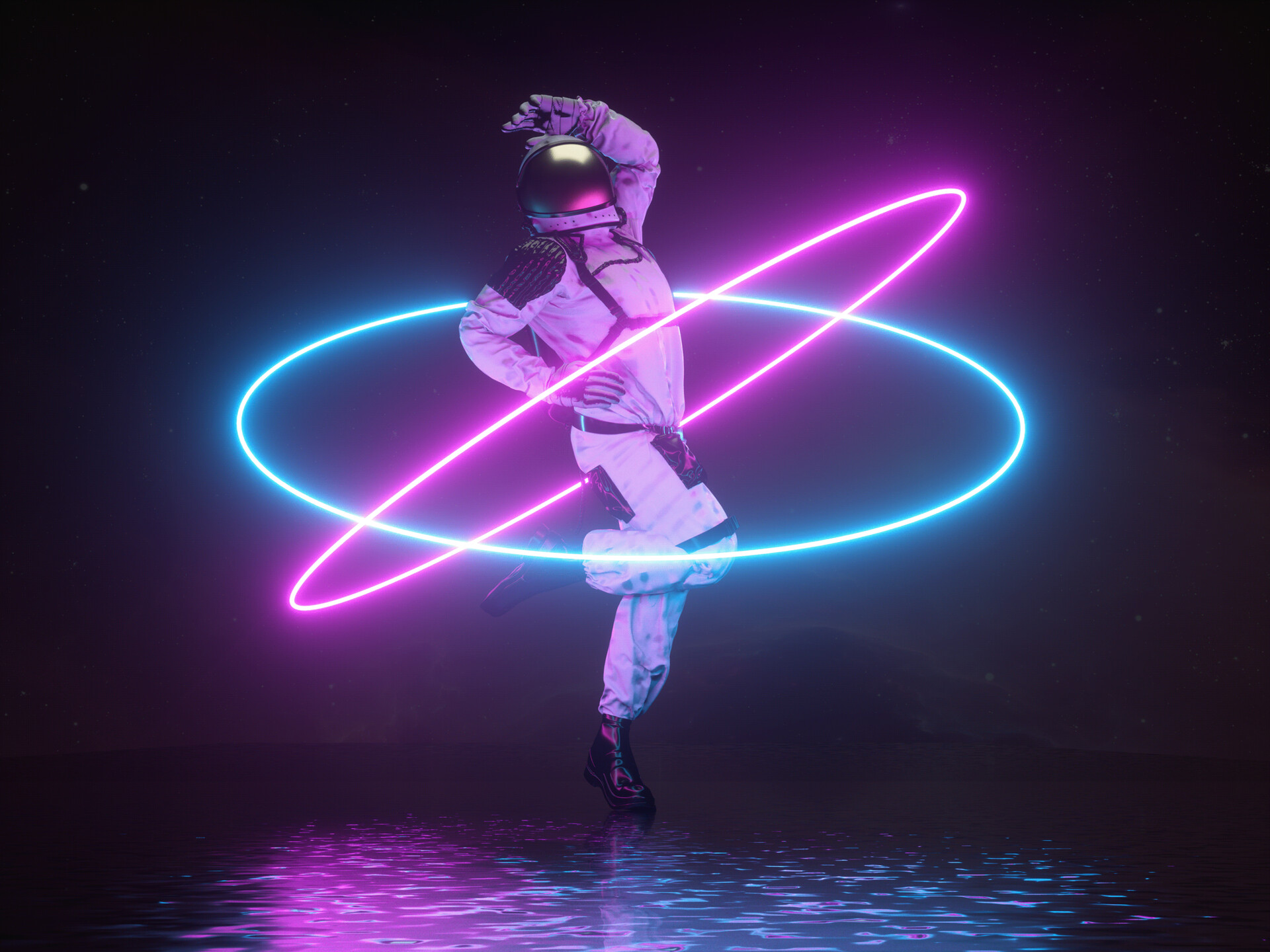 ArtStation - Dance With The Lights