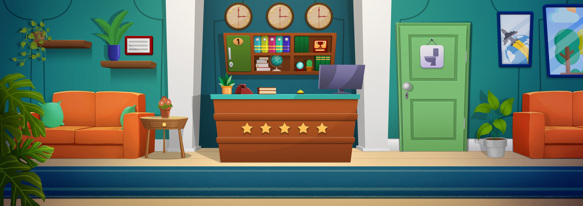 ArtStation - "Let me poop" - Escape Room Game