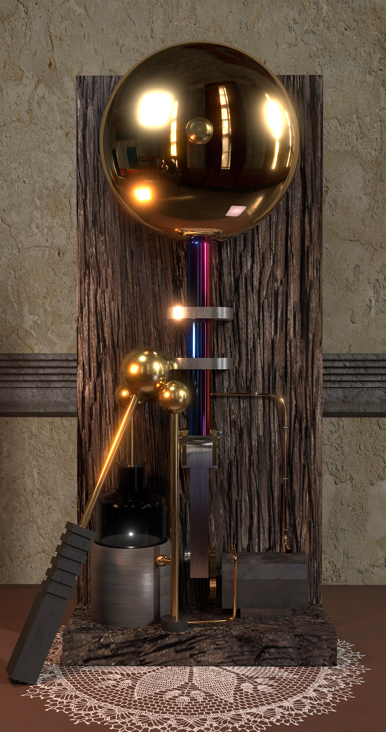 ArtStation - Edwardian dinner bell