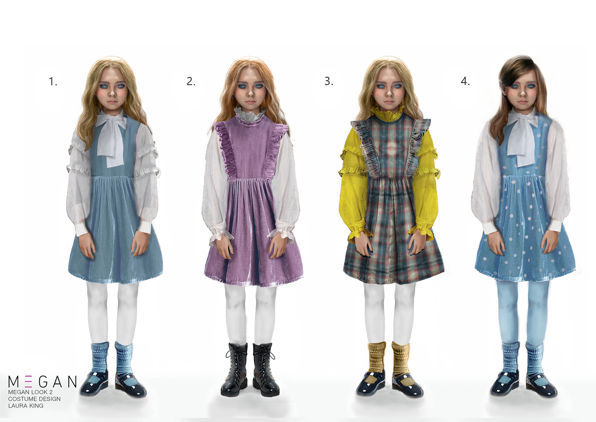 Lolra king AKA Laura - Concept Design- M3gan