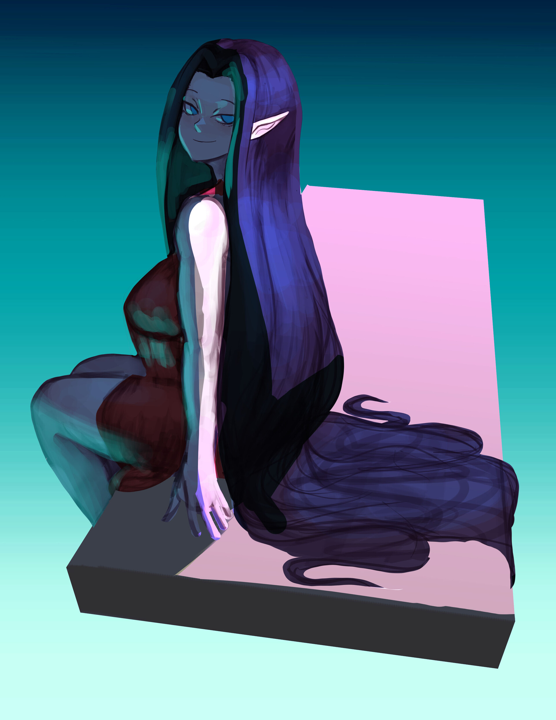 Jacky Lau - 470 - Pinup Commission