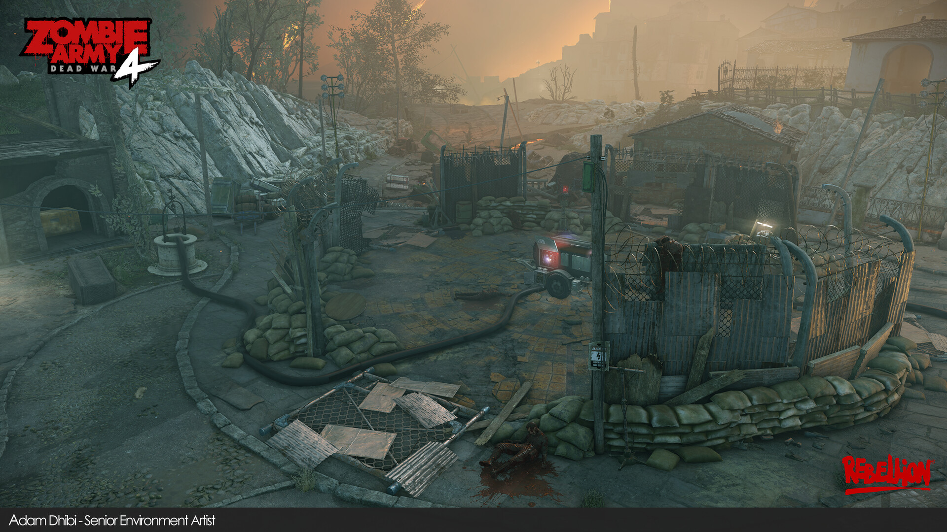 Adam Dhibi - Zombie Army 4 - Molten Nightmare