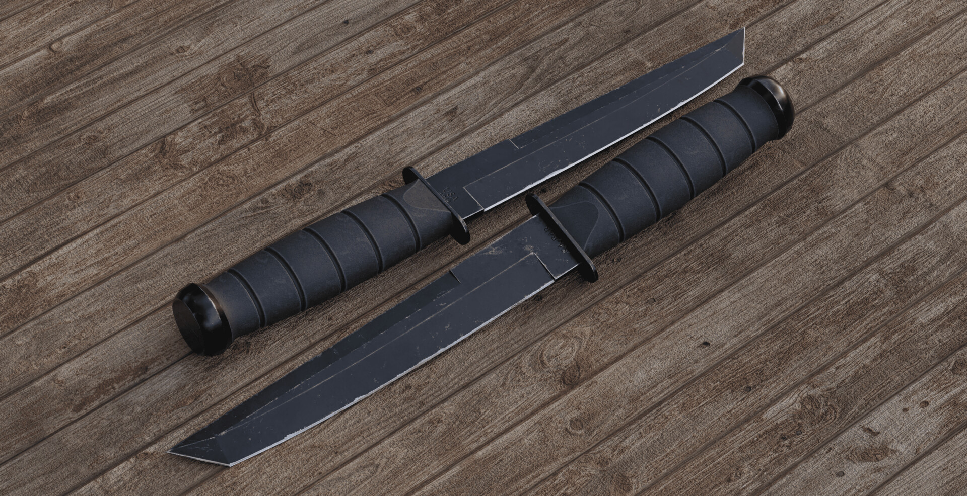 ArtStation - Tanto Knife (Game-Ready Asset)