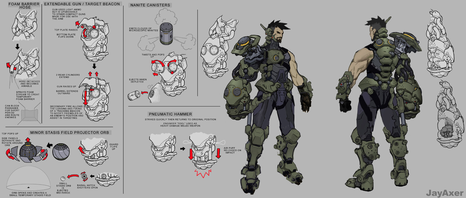 Jay Axer - Firefall Work