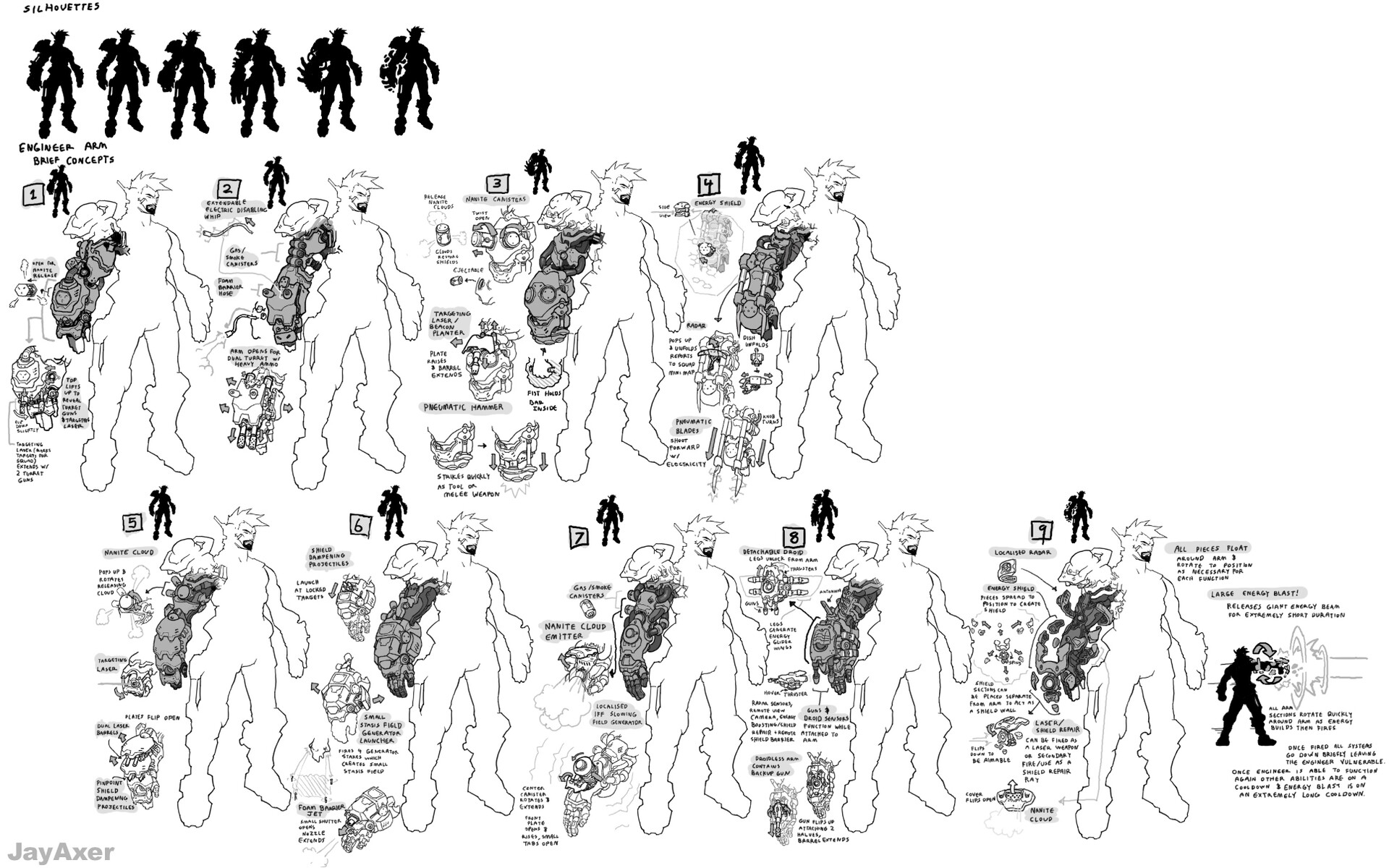 Jay Axer - Firefall Work