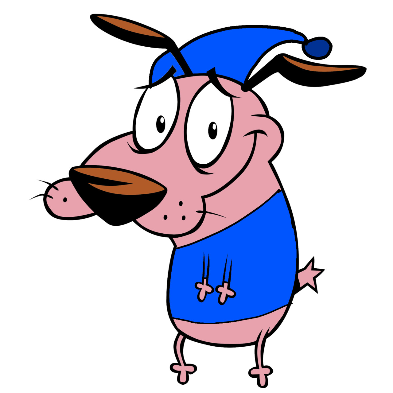 ArtStation - Courage Dog in his PJ's