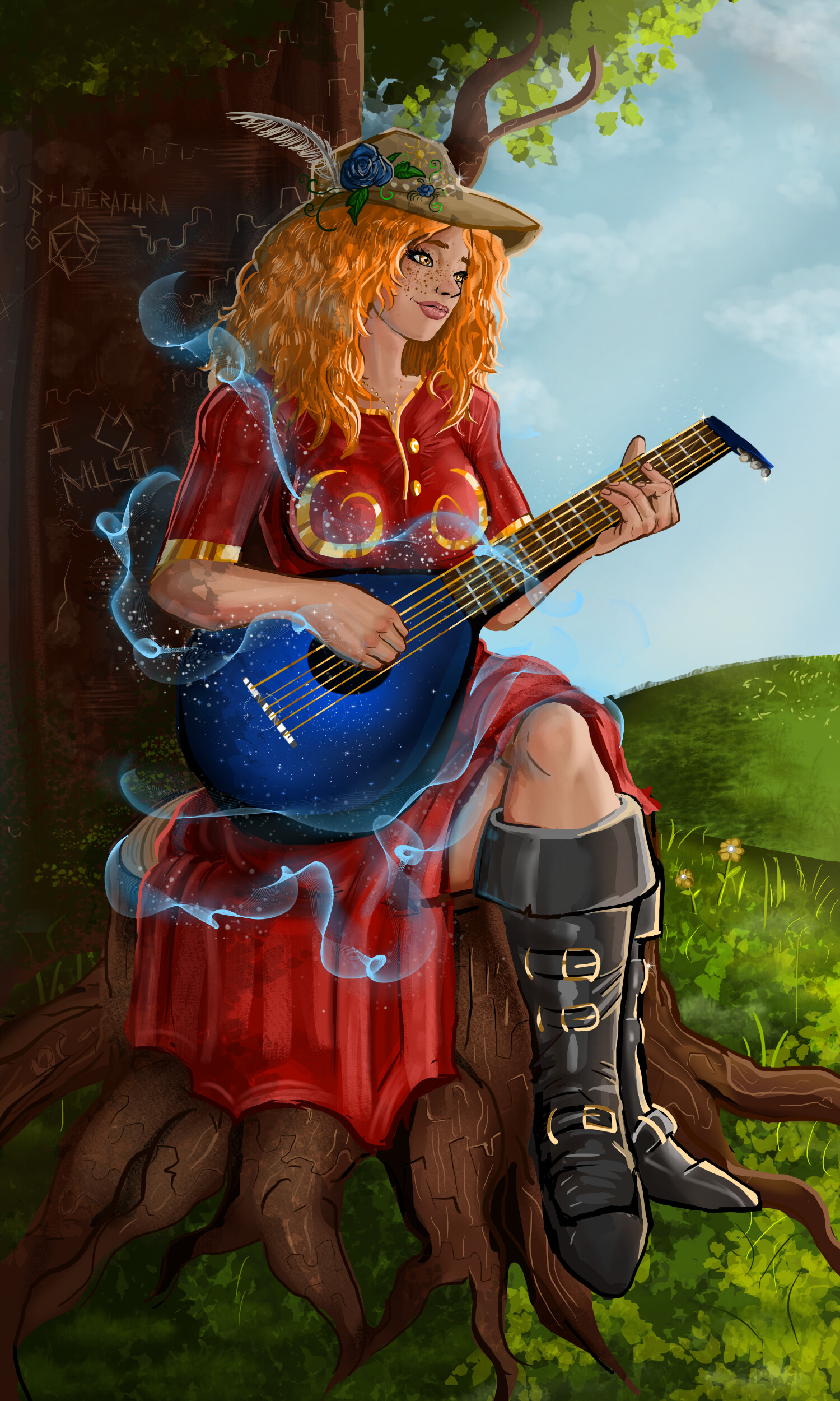 ArtStation - Blue Strings