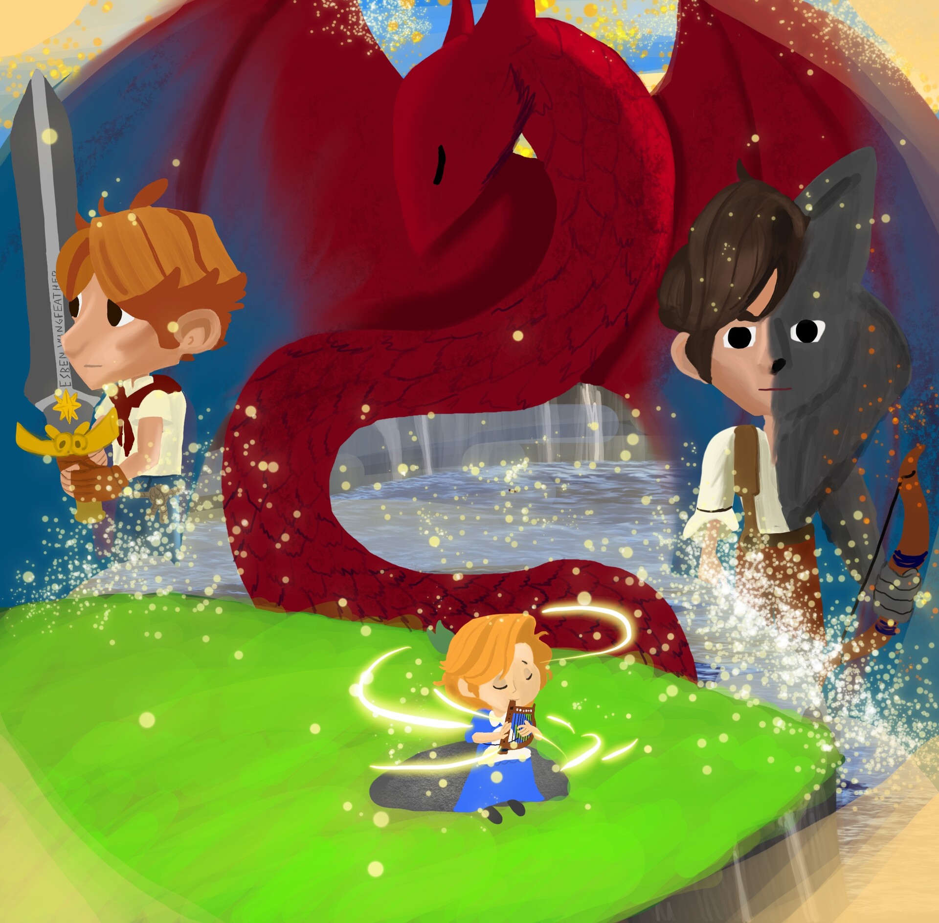 ArtStation - The WingFeather Trio