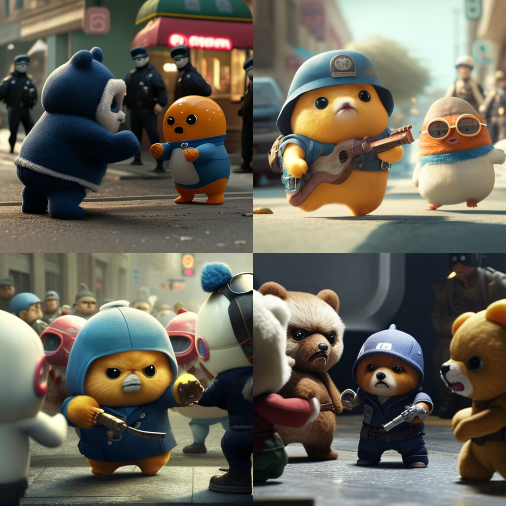 ArtStation - Animal Gangs Concept Art