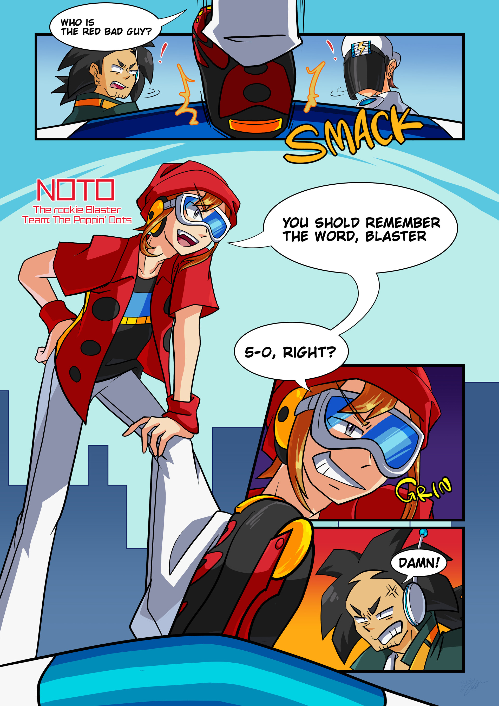 ArtStation - Blast! Street!! 1P comic