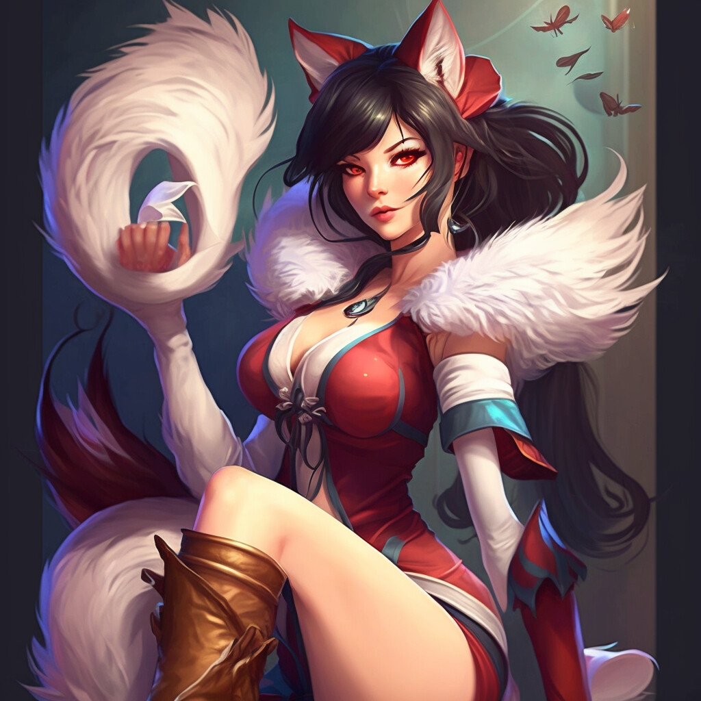 ArtStation - ahri league of legends version 6