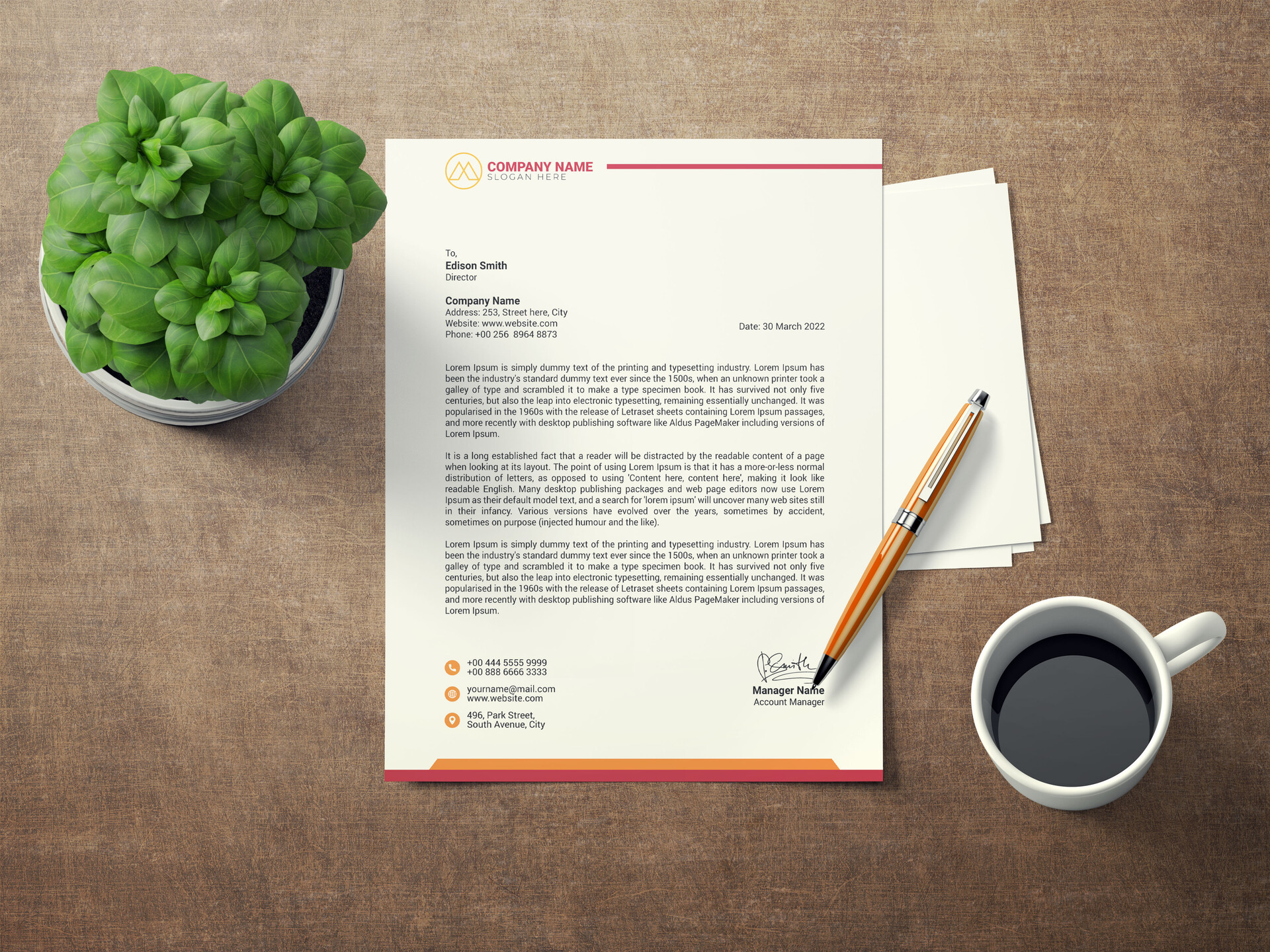 ArtStation - Letter Head