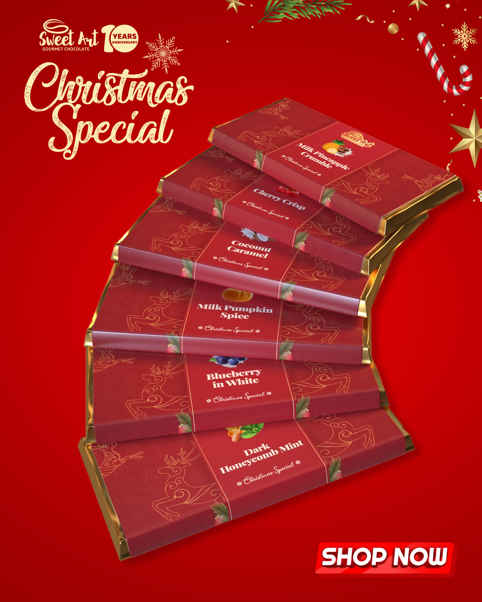 Joe Musyoki - SweetArt Christmas edition Chocolate packaging design and ...