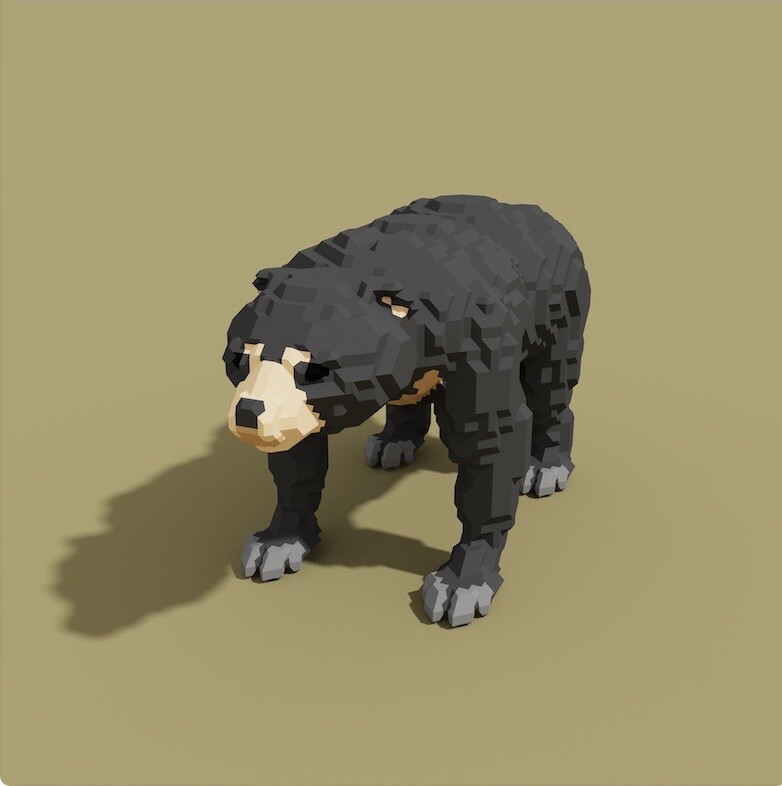 ArtStation - Voxel Species #014