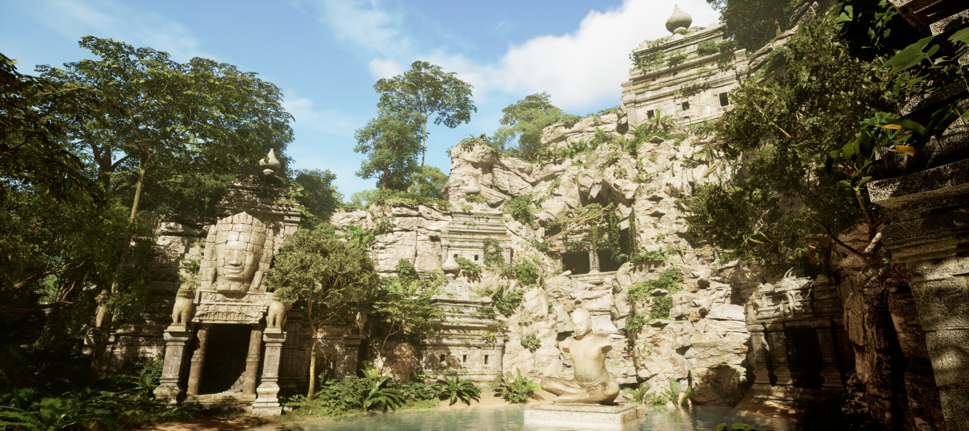 ArtStation - Forgotten Temple Part 2|Unreal Engine 5