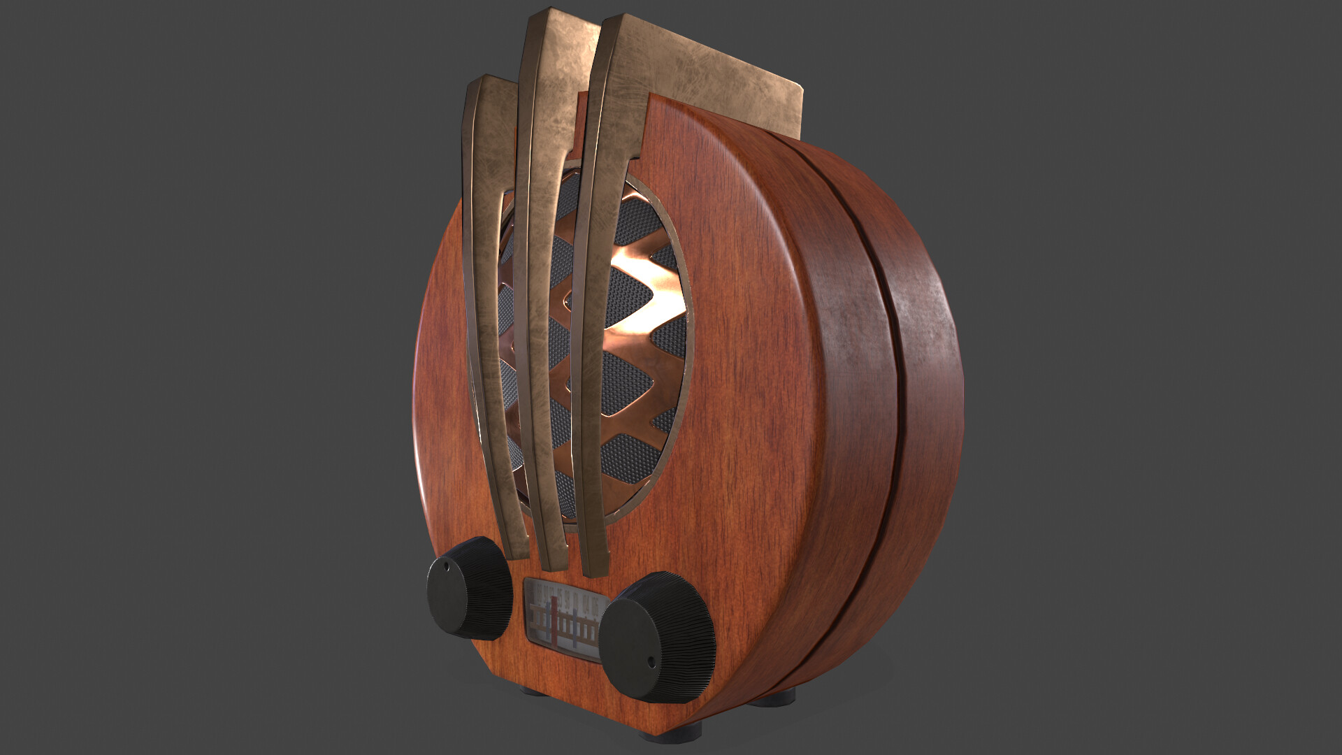 ArtStation - Retro radio