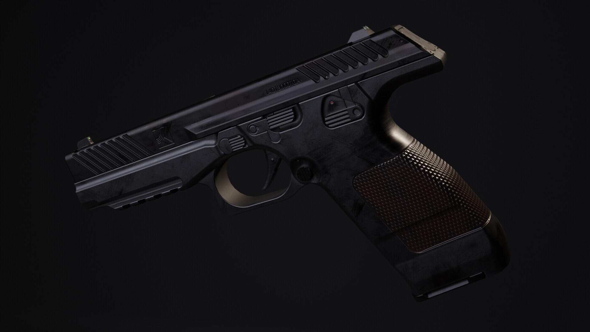 ArtStation - PL-14 gun