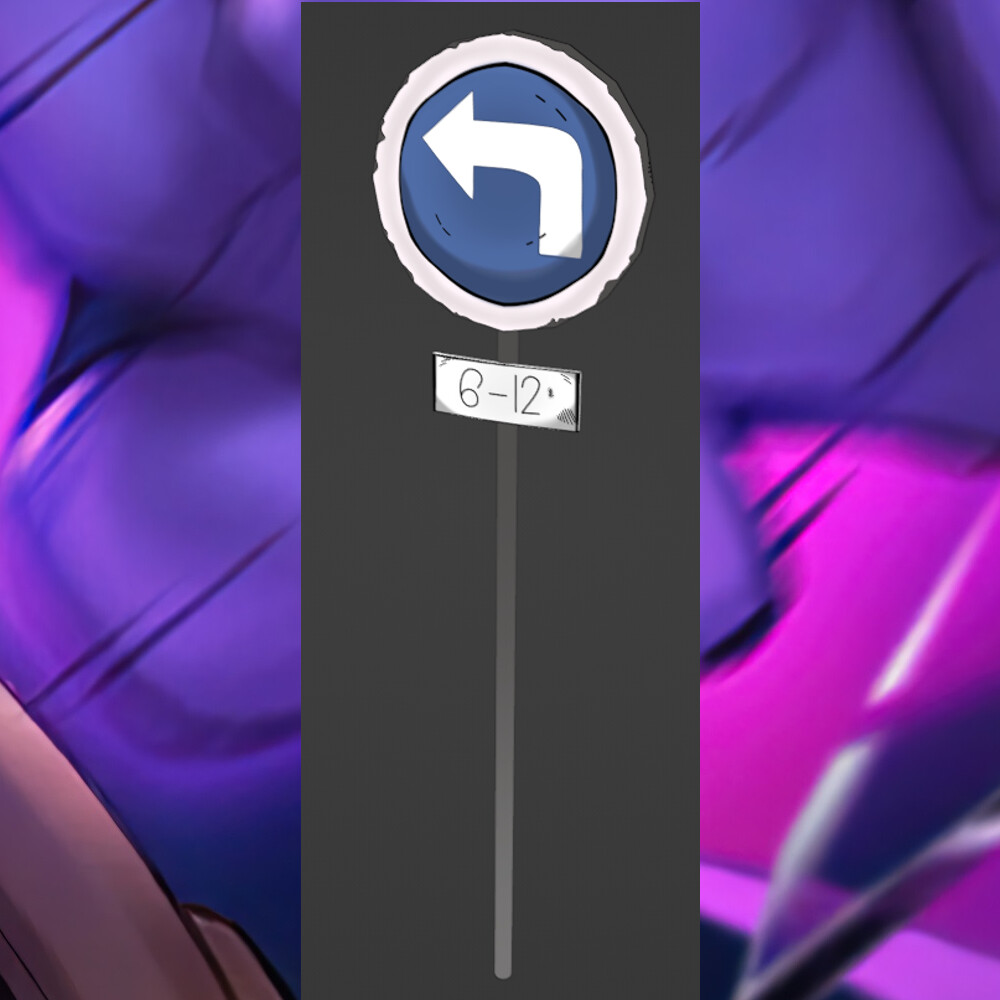 ArtStation - Stop Sign