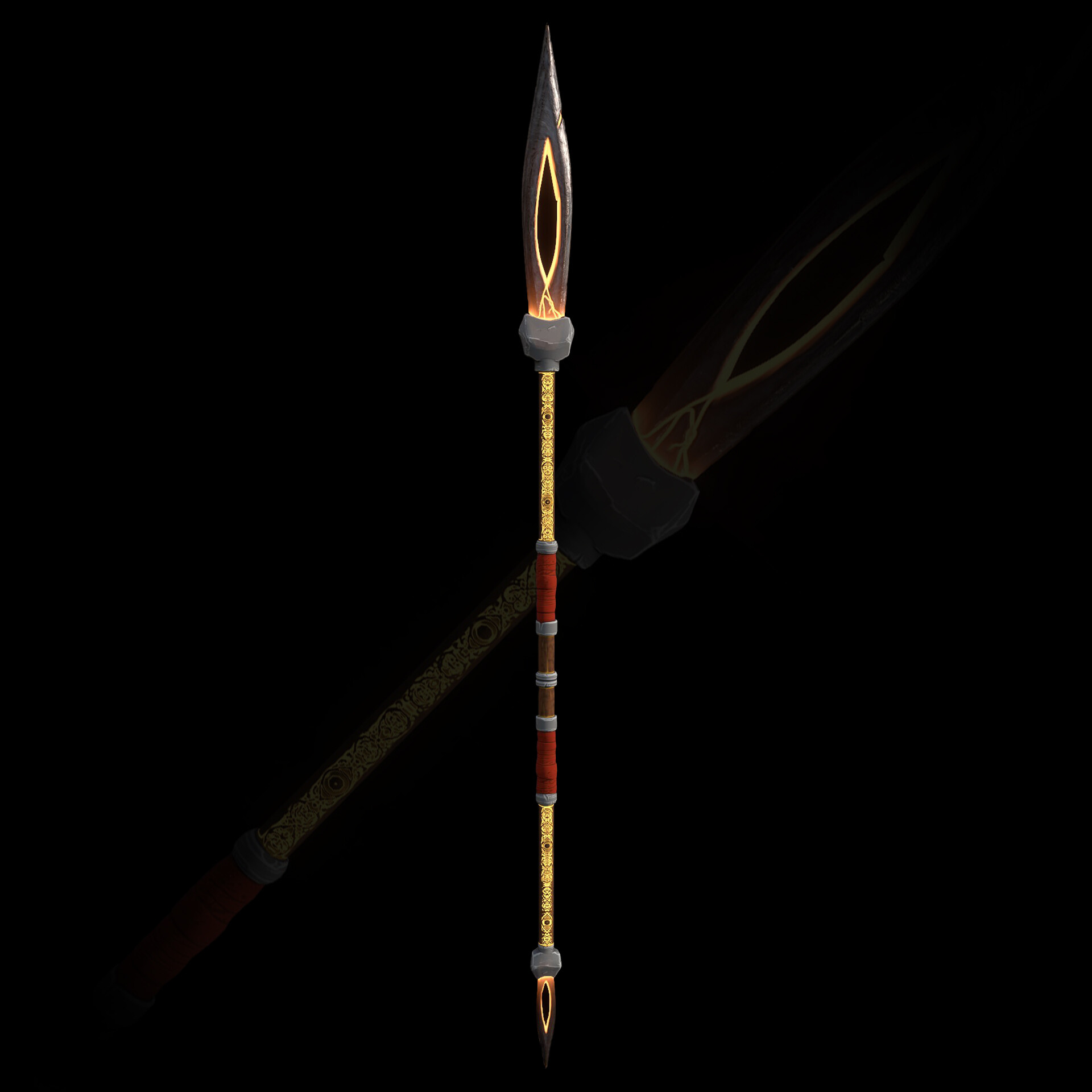 ArtStation - Stylized Spear