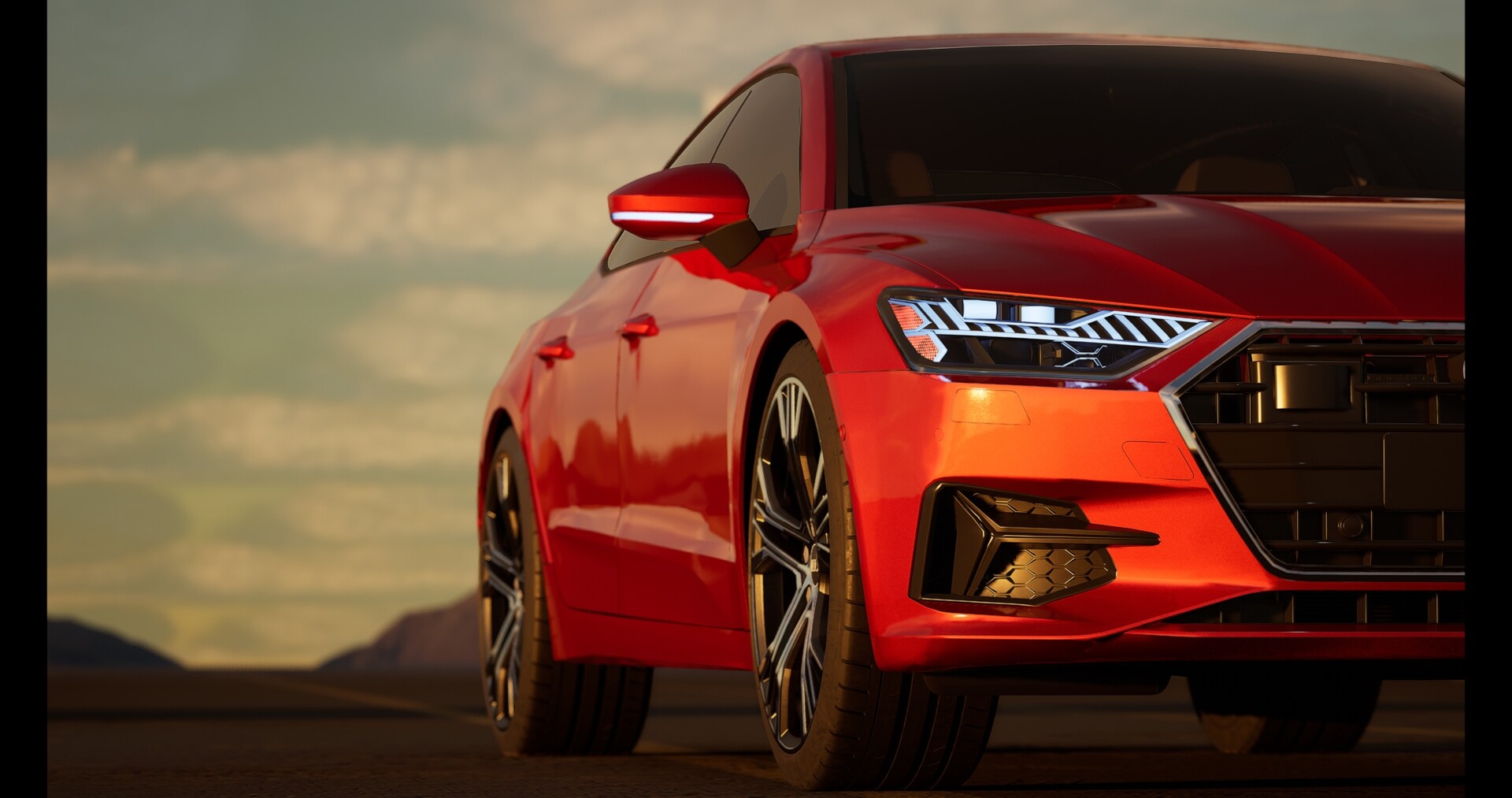 ArtStation - Audi A7 unreal render