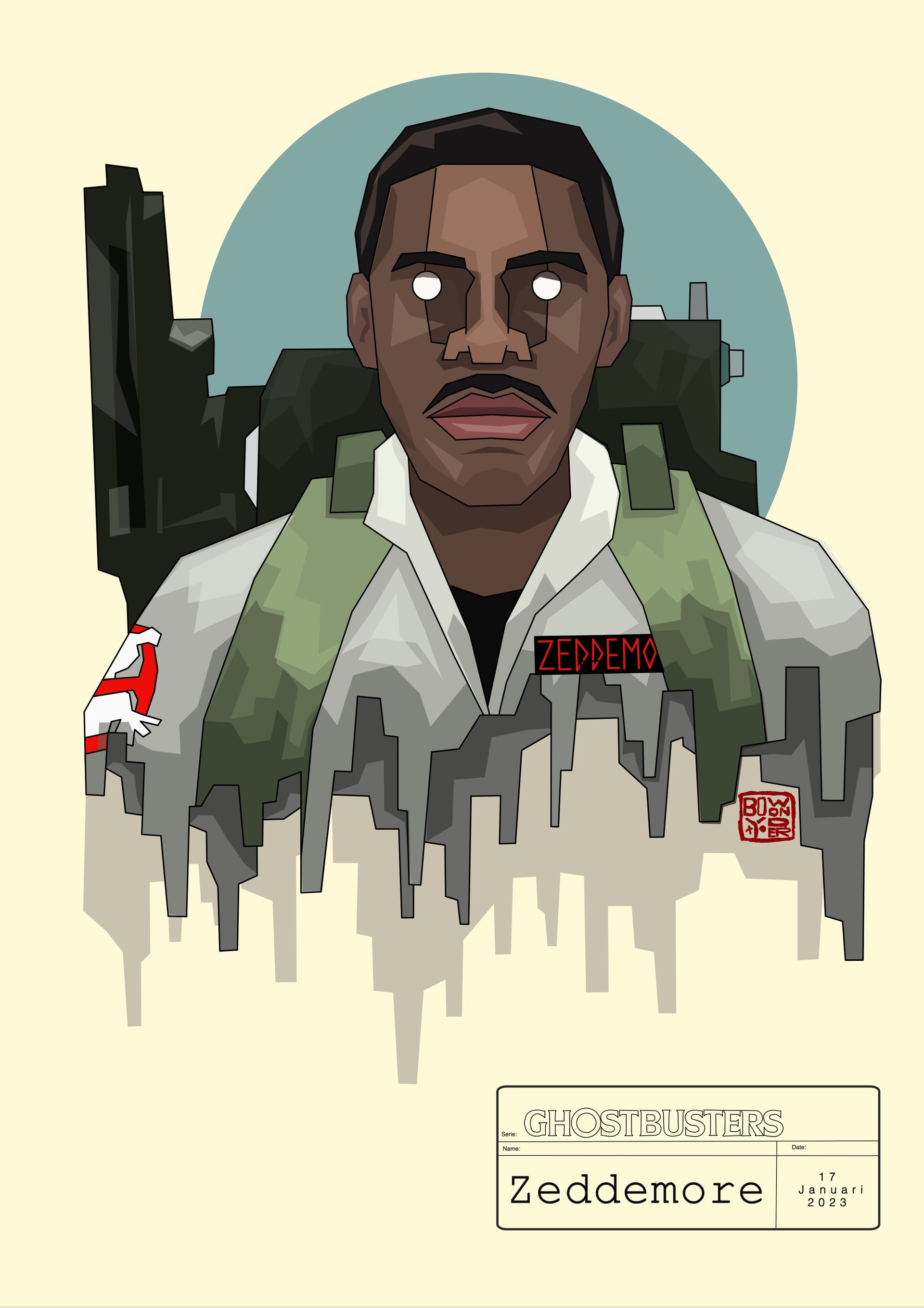 ArtStation - Zeddemore (Ghostbusters)