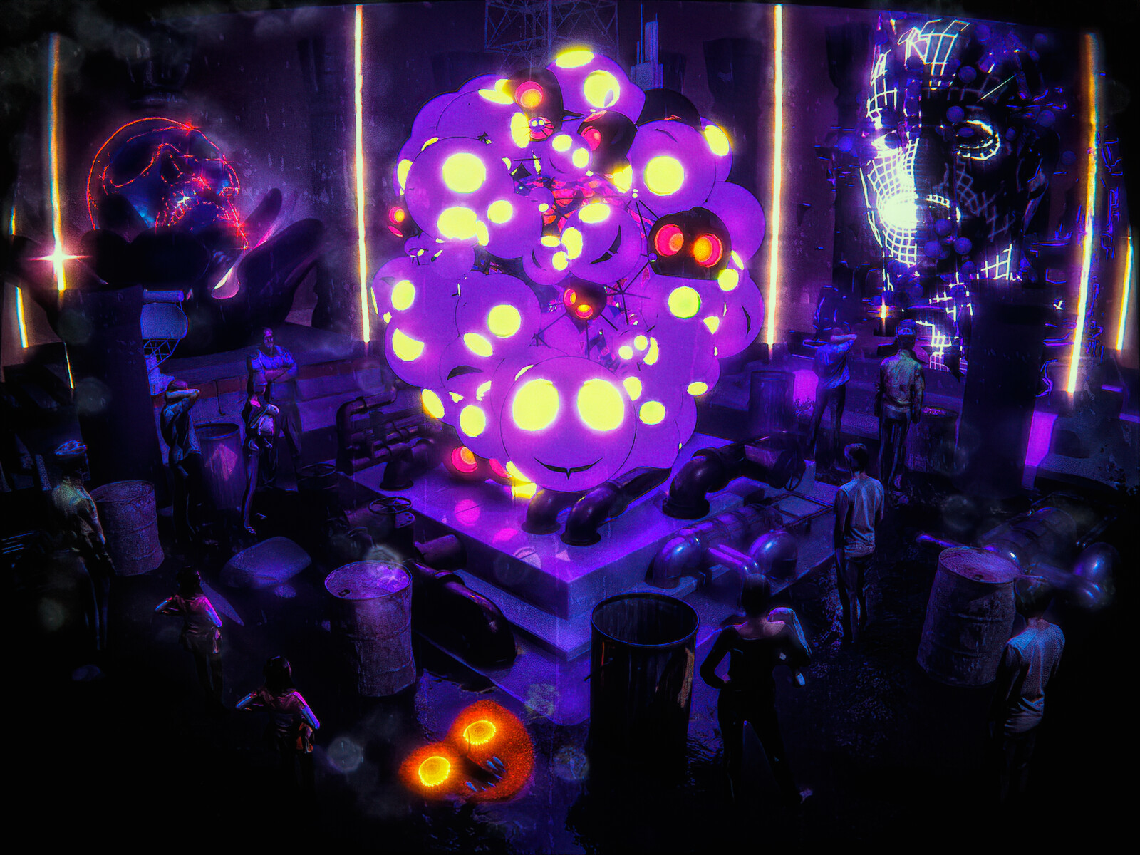 Neon gravity - Schizophrenia