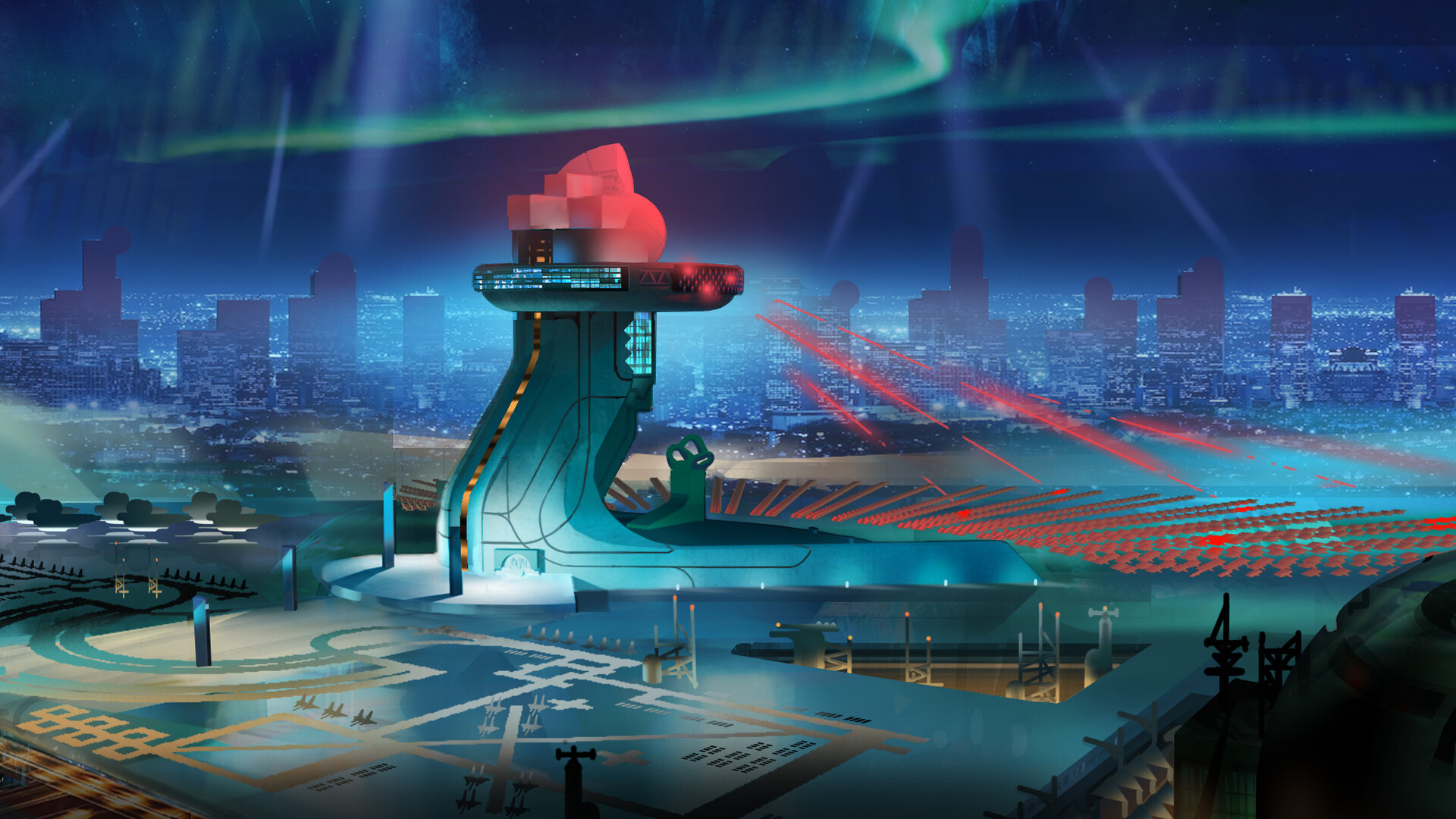 ArtStation - Laser connection initiating...