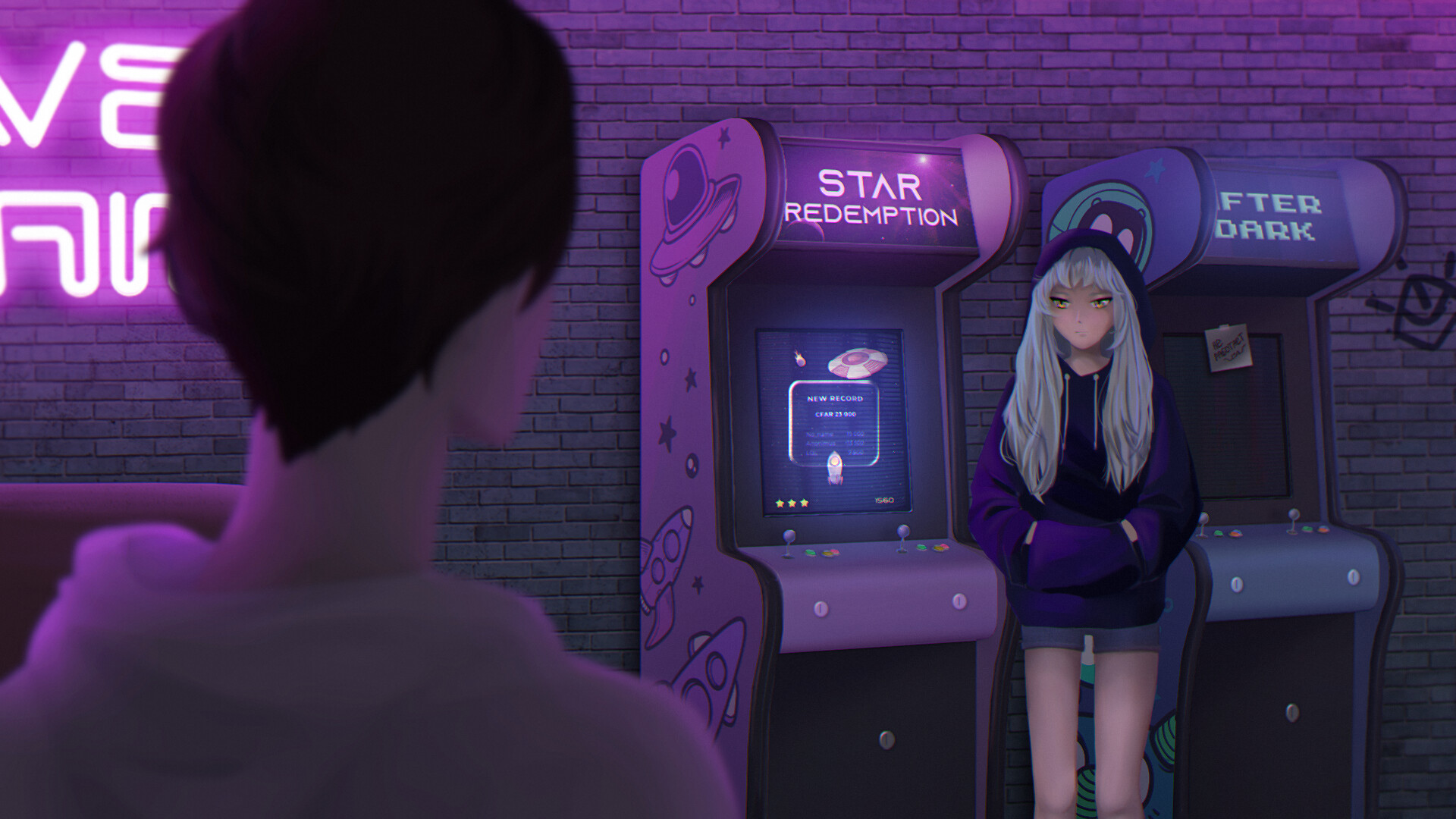 Nyandere - Arcade BG