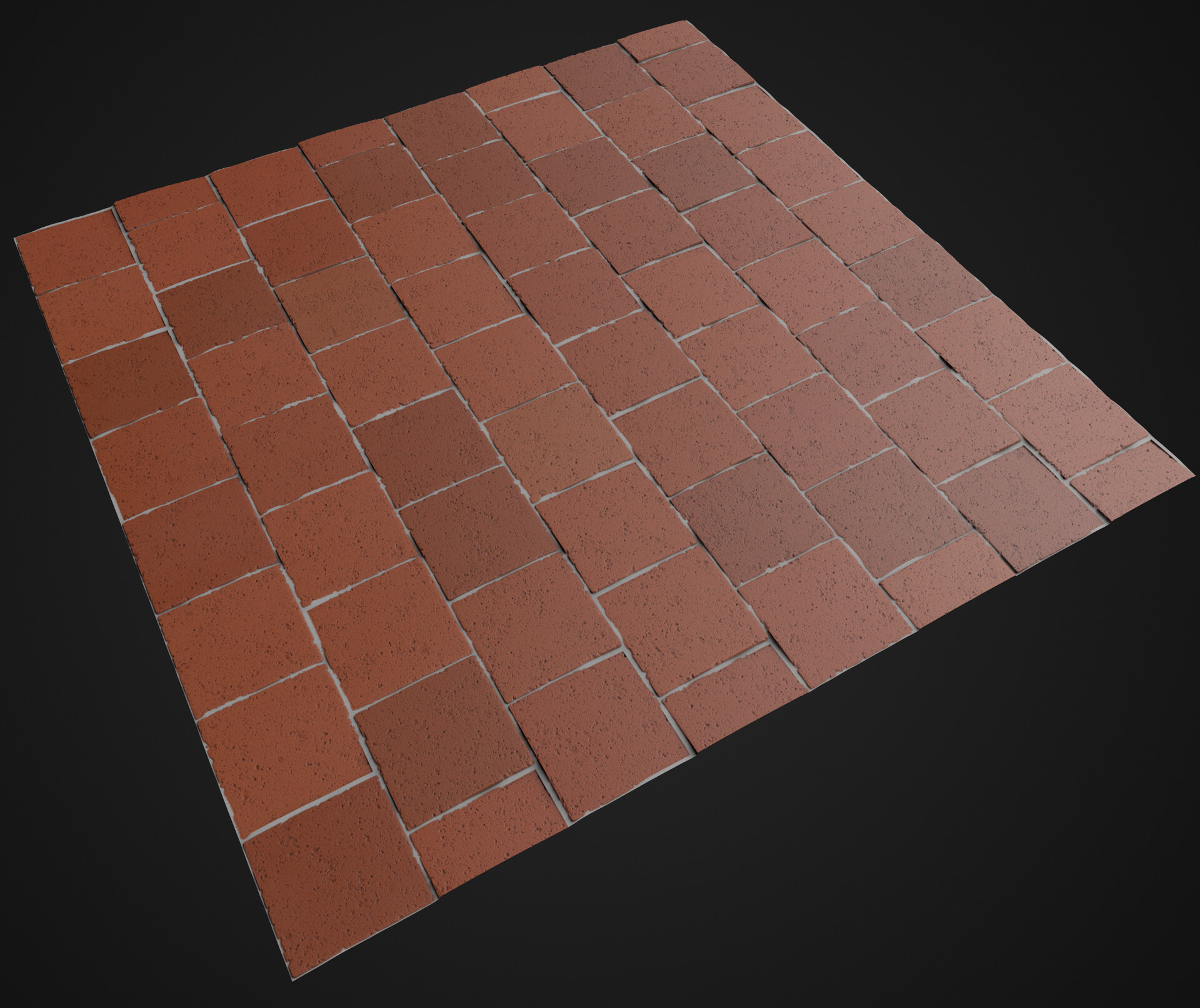 ArtStation - Terracotta tiles study in SD.