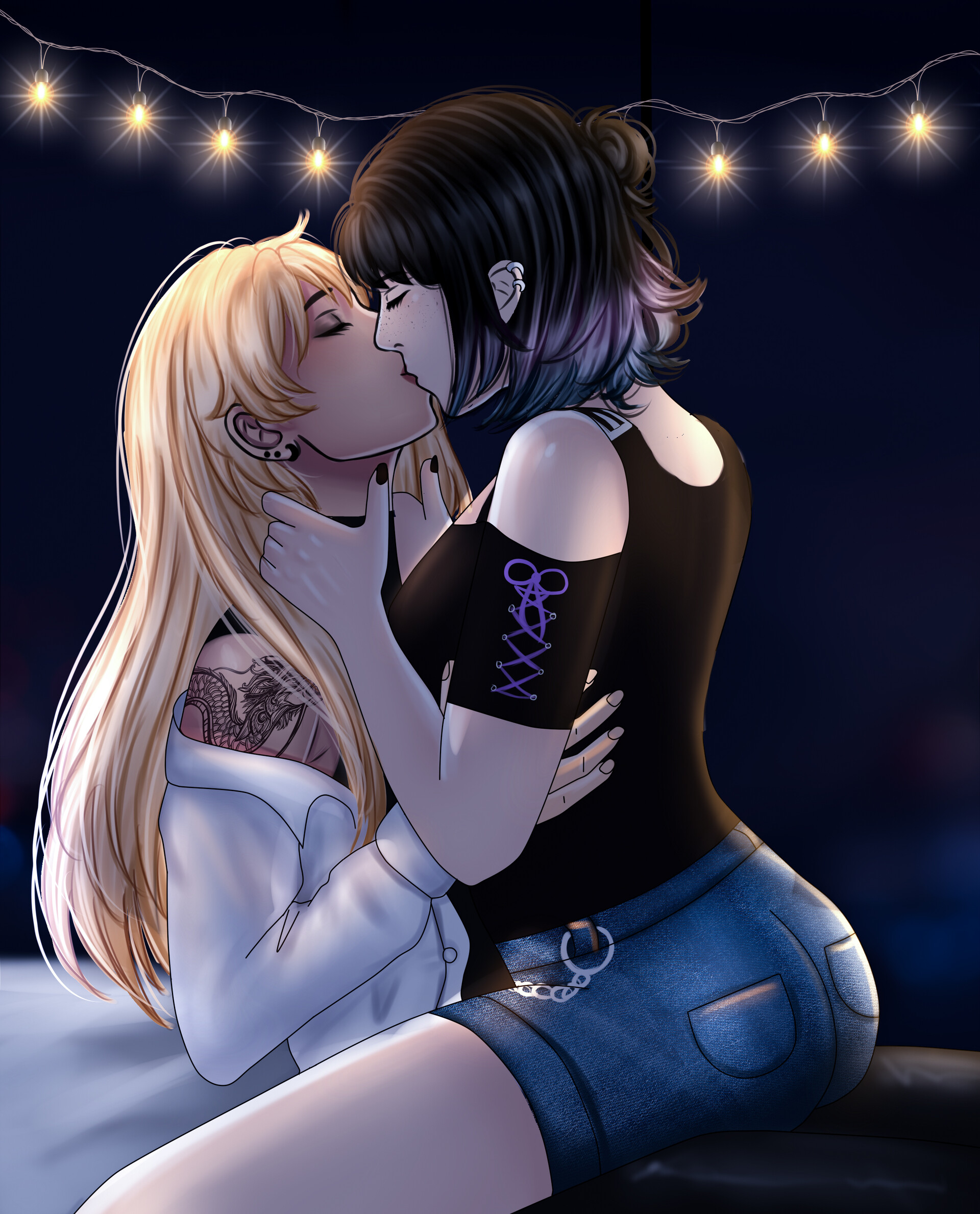Artstation Oc Naomi X Elena
