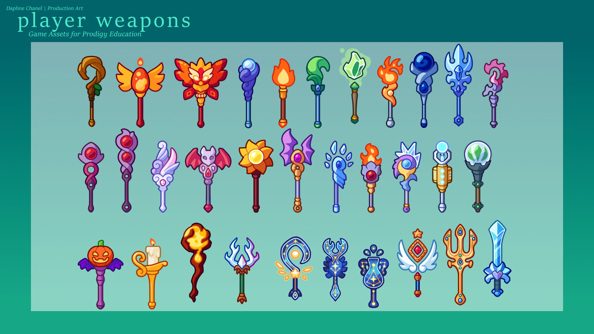 Daphne Chanel - Player Weapons for Prodigy Education