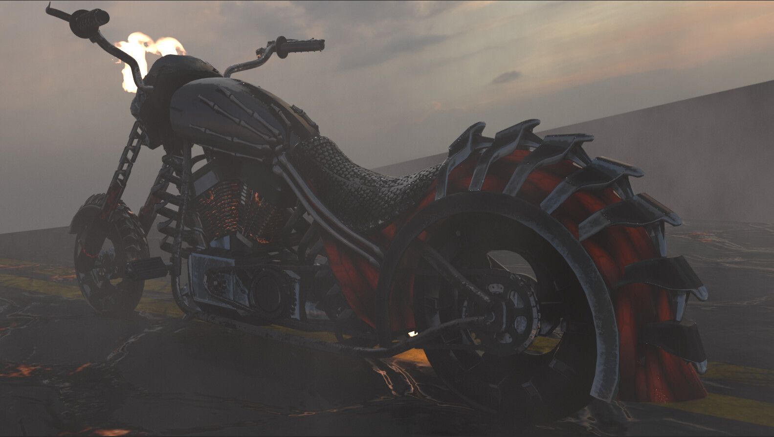 Ghost Rider 3 Bike