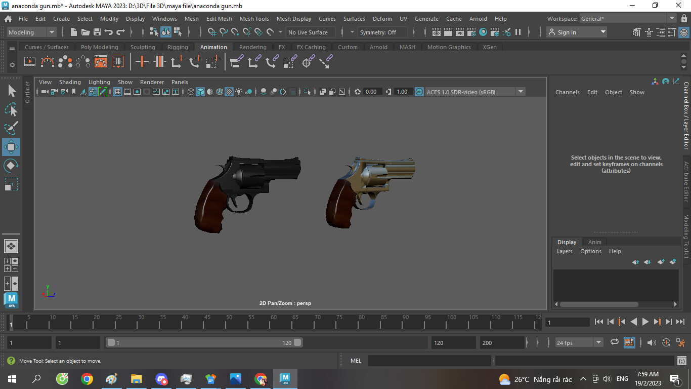 ArtStation - Anaconda gun
