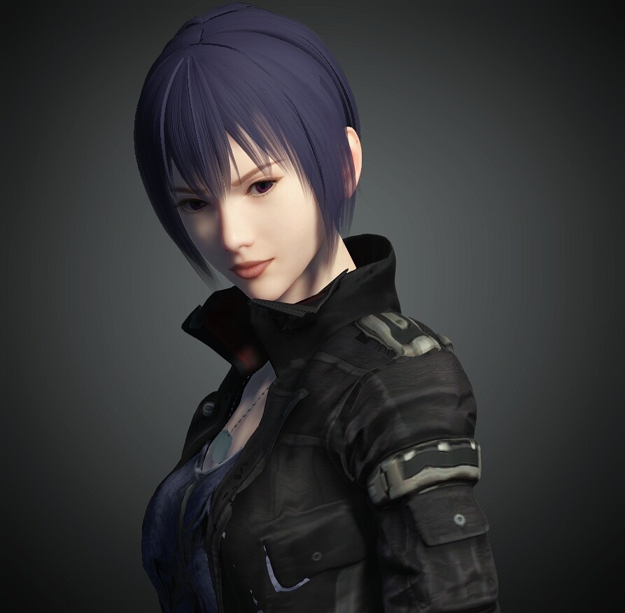 ArtStation - Post07 (Fan Art of GHOST IN THE SHELL Motoko Kusanagi)